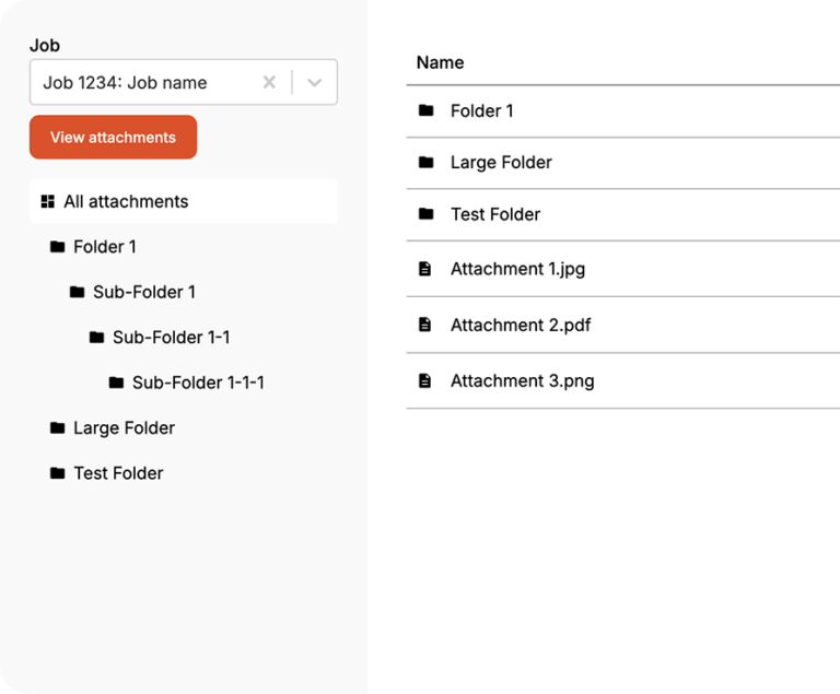 Formpiece | Simpro attachment browser and file sharing